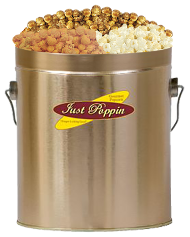 Just Poppin Popcorn | Customize Your Gourmet Popcorn Tin!