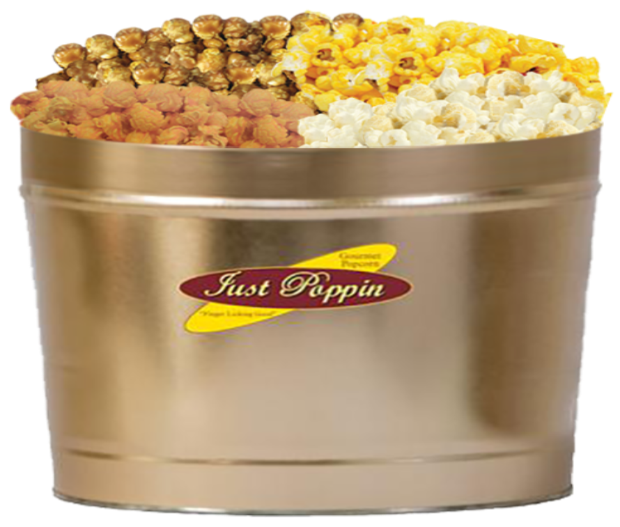 Just Poppin Popcorn | Customize Your Gourmet Popcorn Tin!
